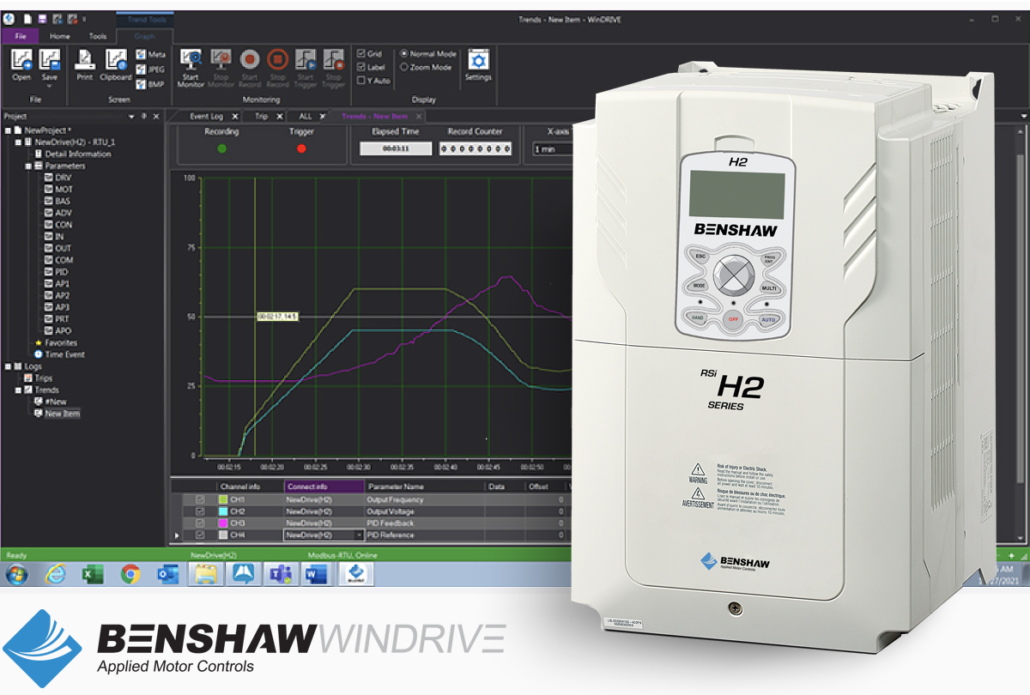 Benshaw WinDRIVE Software Released | Benshaw Inc.